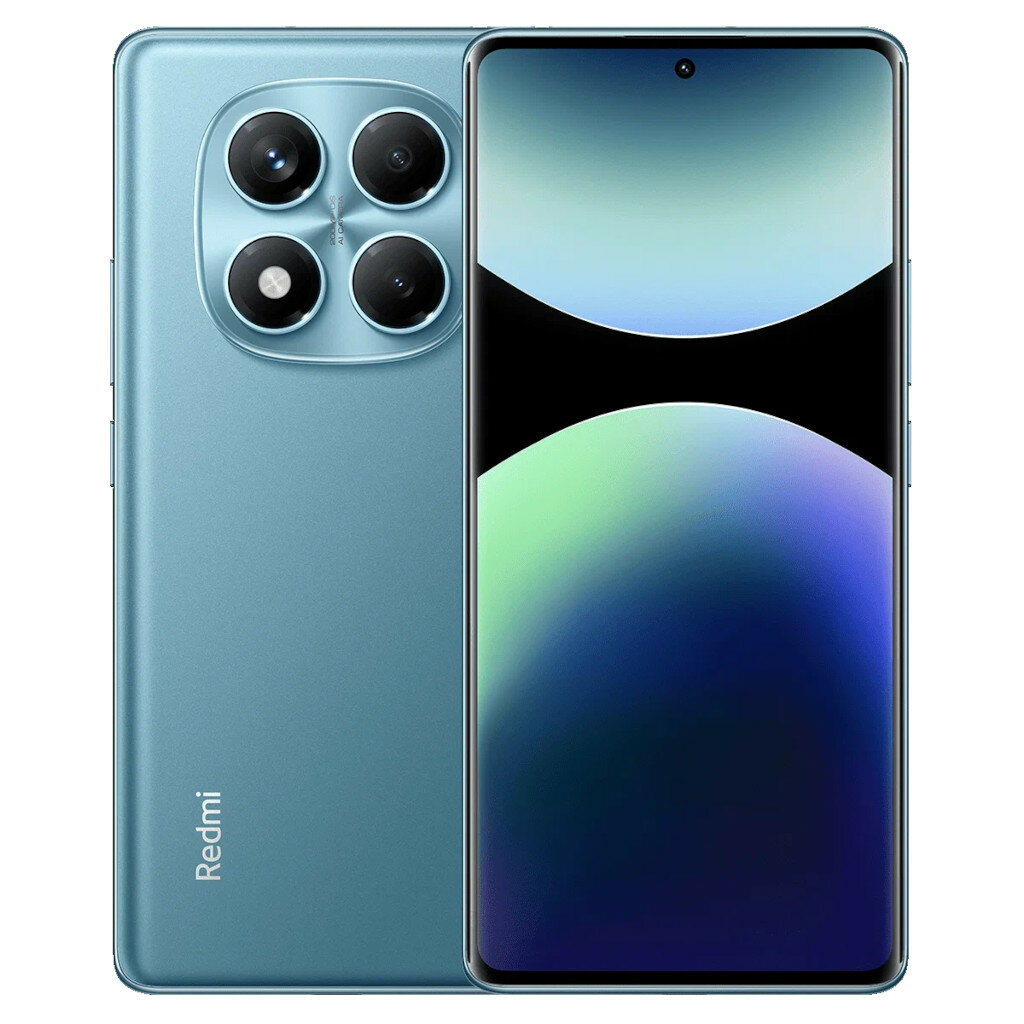 Смартфон Xiaomi Redmi Note 14 pro 4G 12/256 ГБ NFC Global Blue, Синий