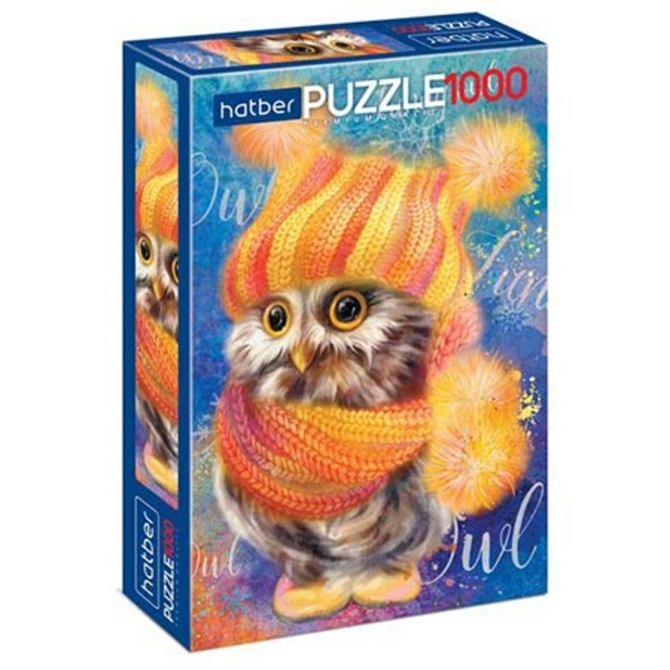 Пазл Hatber Premium 1000 эл. "Совенок", 48х68 см