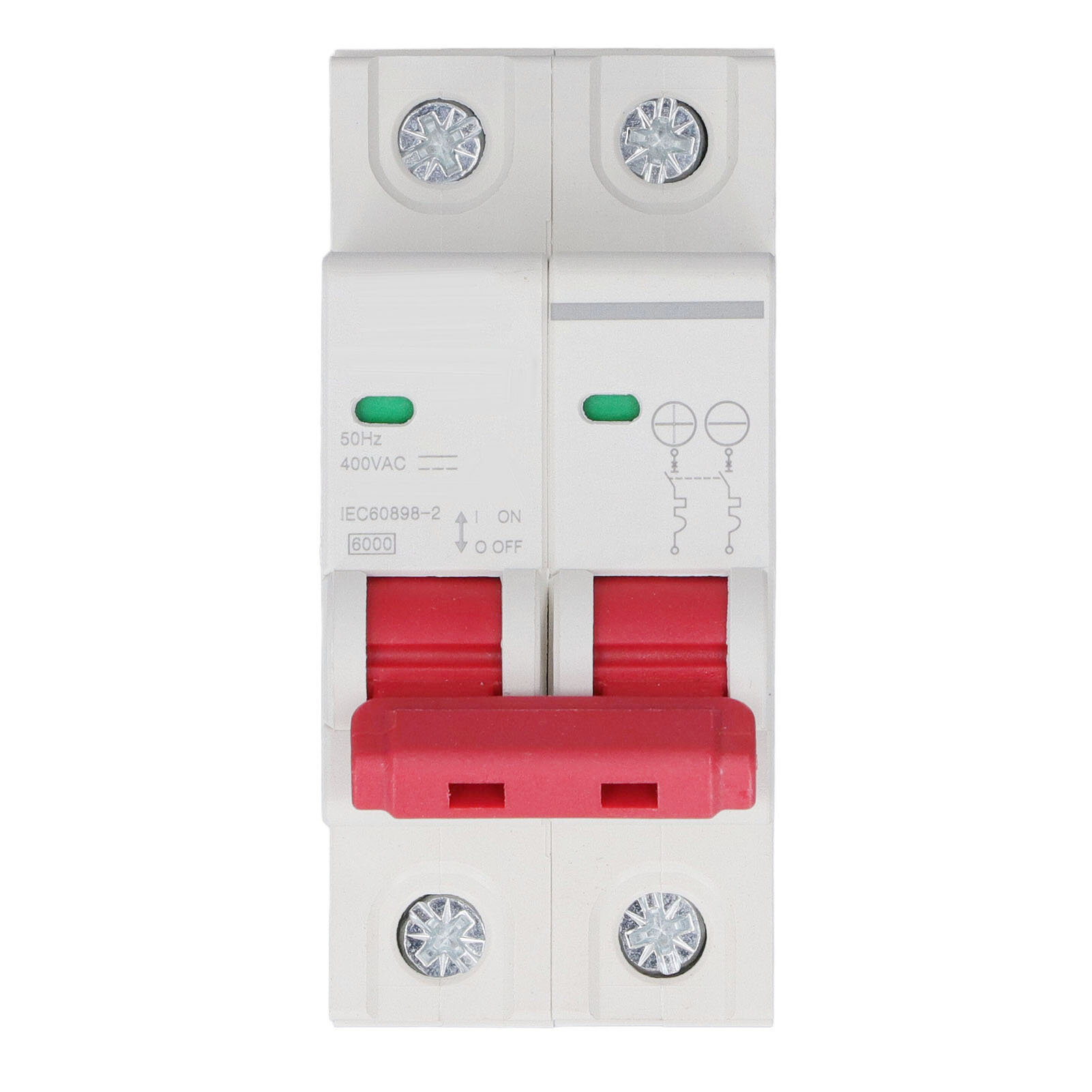 Устройство защиты от перенапряжения, перегрузки и короткого замыкания, ограничитель перенапряжения, максимальное напряжение 400 В, DZ47Y 63Z C63 2P