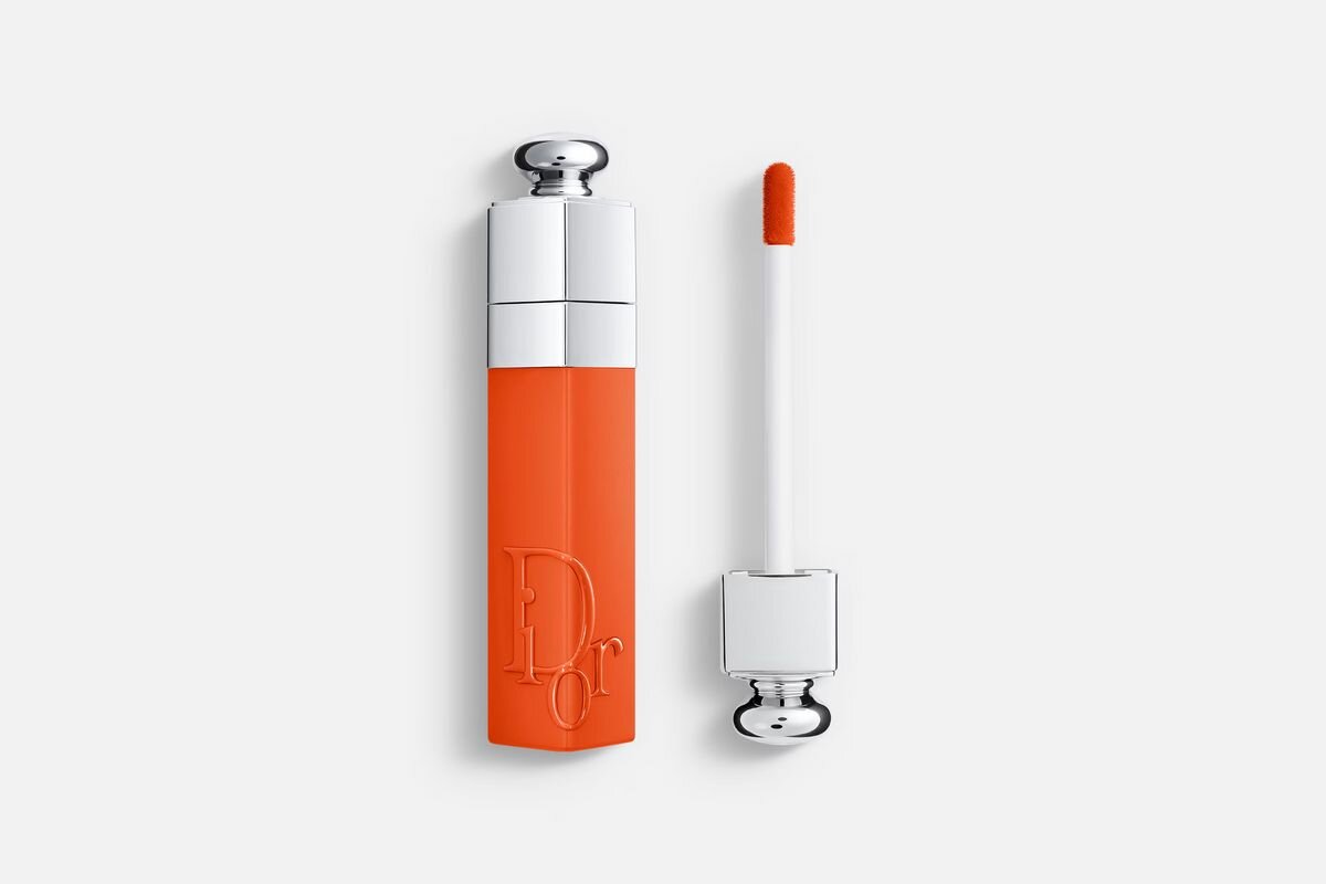 Dior Блеск для губ Addict Lip Tint, 5 мл, 641 Natural Red Tangerine