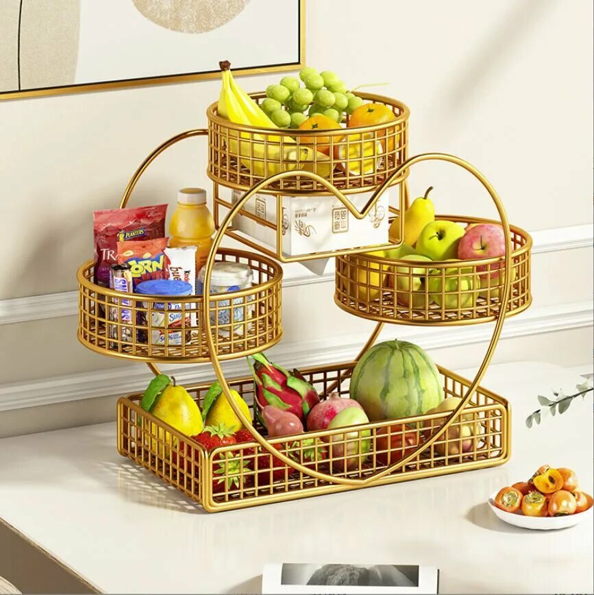 Фруктовница, диаметр 31 см, 4 шт