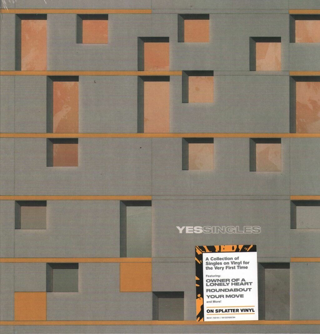 Yes. Yessingles (LP, Black Orange And Yellow Splatter Vinyl/Виниловая пластинка)