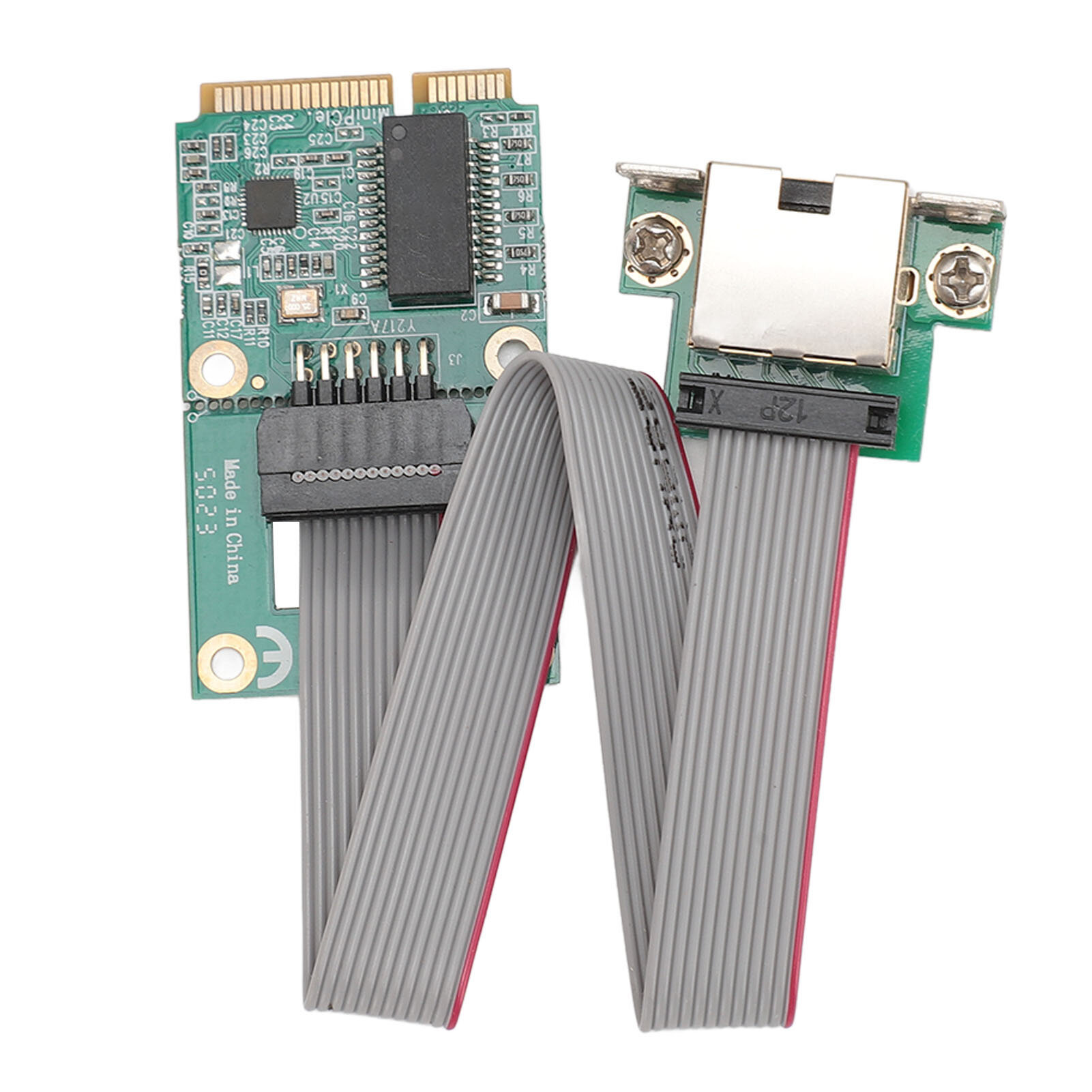 Mini PCIE Gigabit Ethernet Card 10 100-1000 Мбитс Полный Полудуплексный Сетевой Адаптер VLAN LAN Конвертер для Настольных ПК