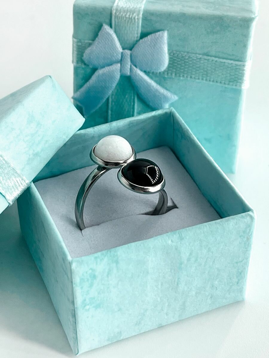 Кольцо, агат