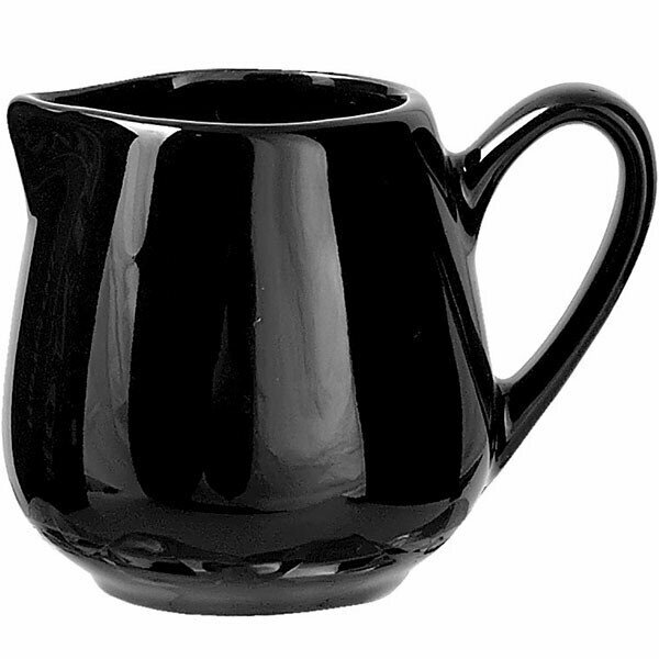 Молочник 85 мл черн. фарфор (Бренд Kunstwerk, страна Китай)