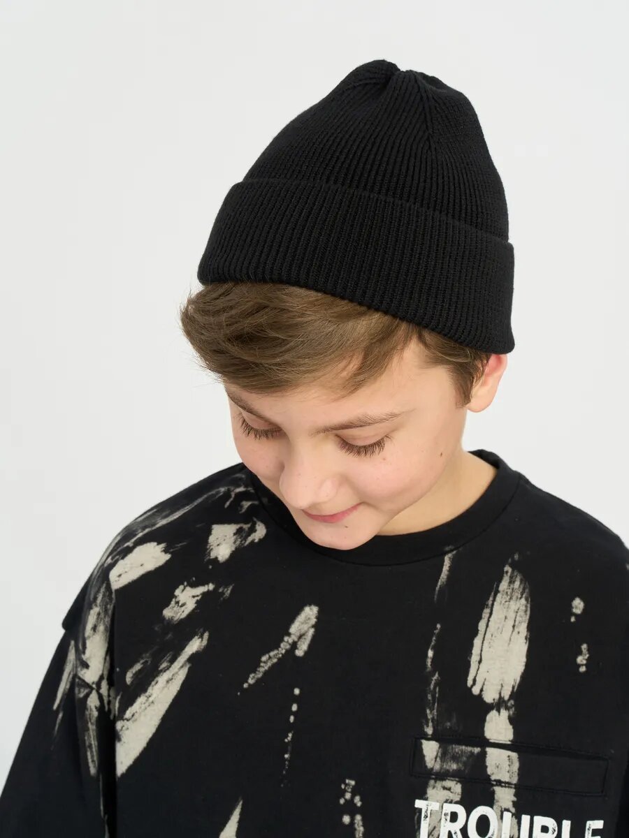 Шапка-бини головные уборы для мальчиков