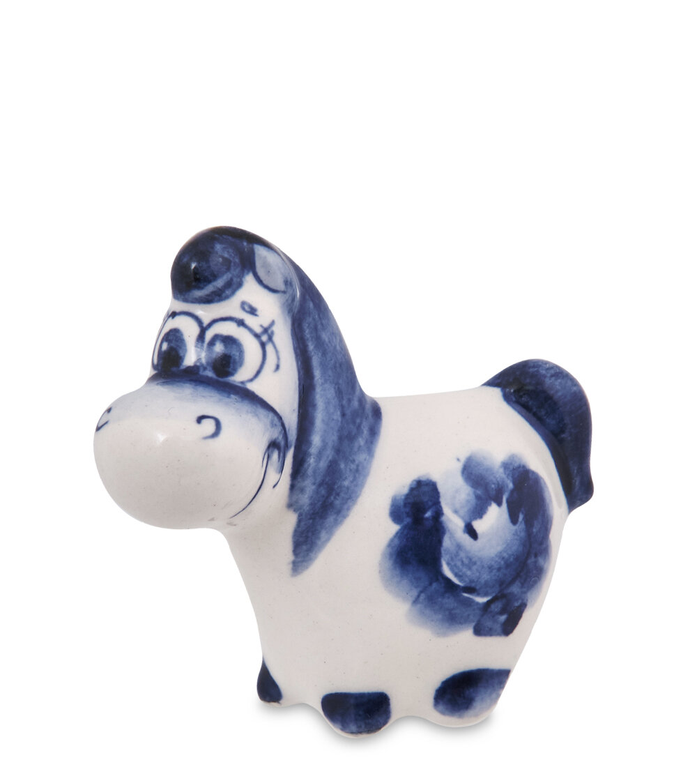 Фигурка Лошадка-Вася (Гжельский фарфор) ГЛ- 935 113-701534