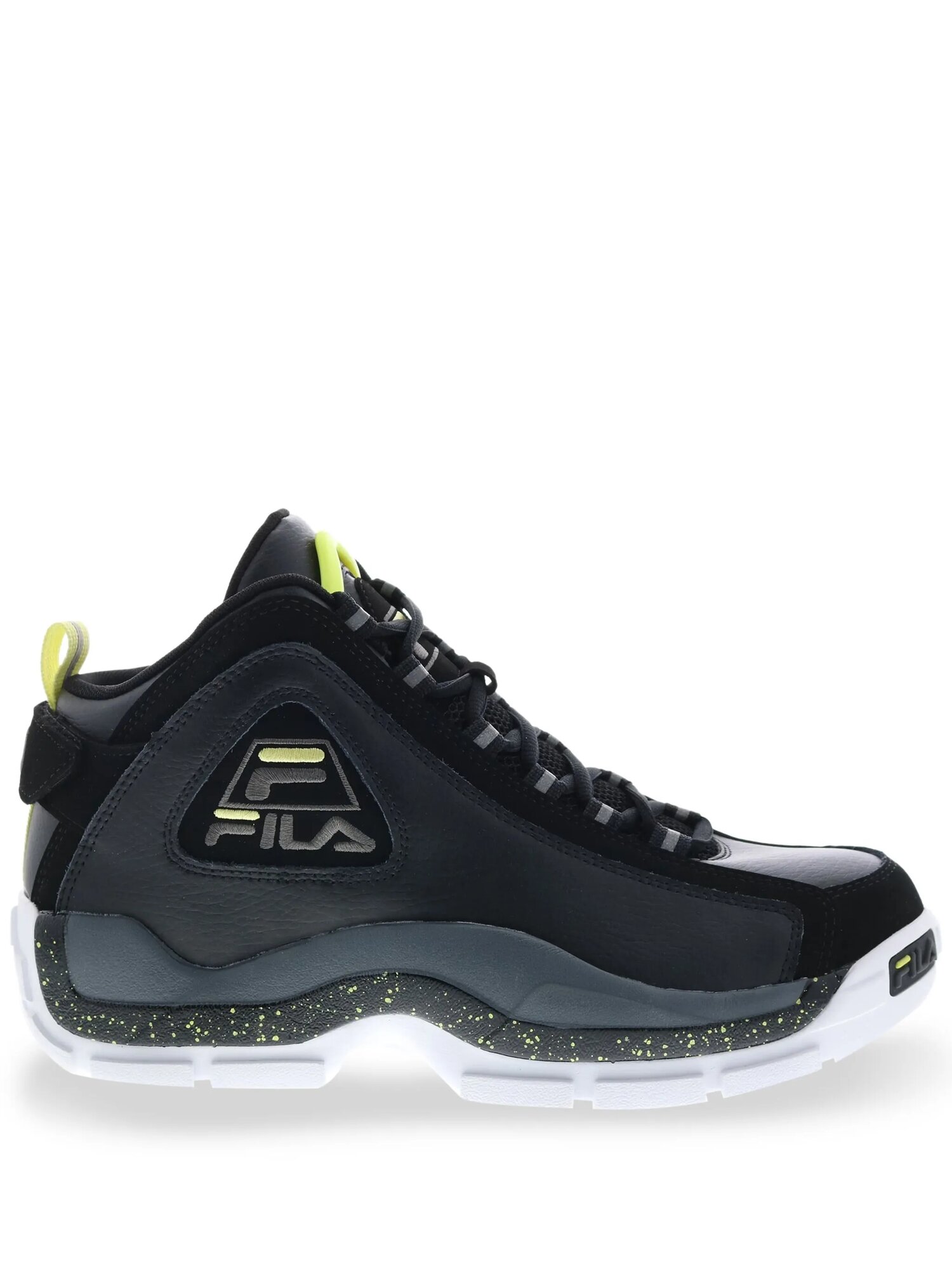 Кроссовки Grant Hill 2 Black/Sunny Lime