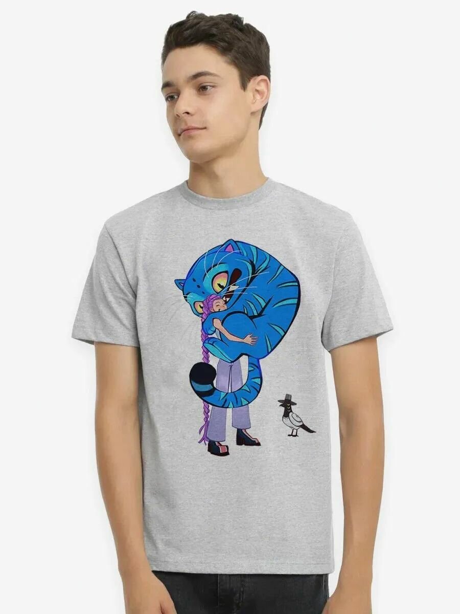 Футболка K-Pop Demon Hunters / Дерпи Тайгер/ Мужская