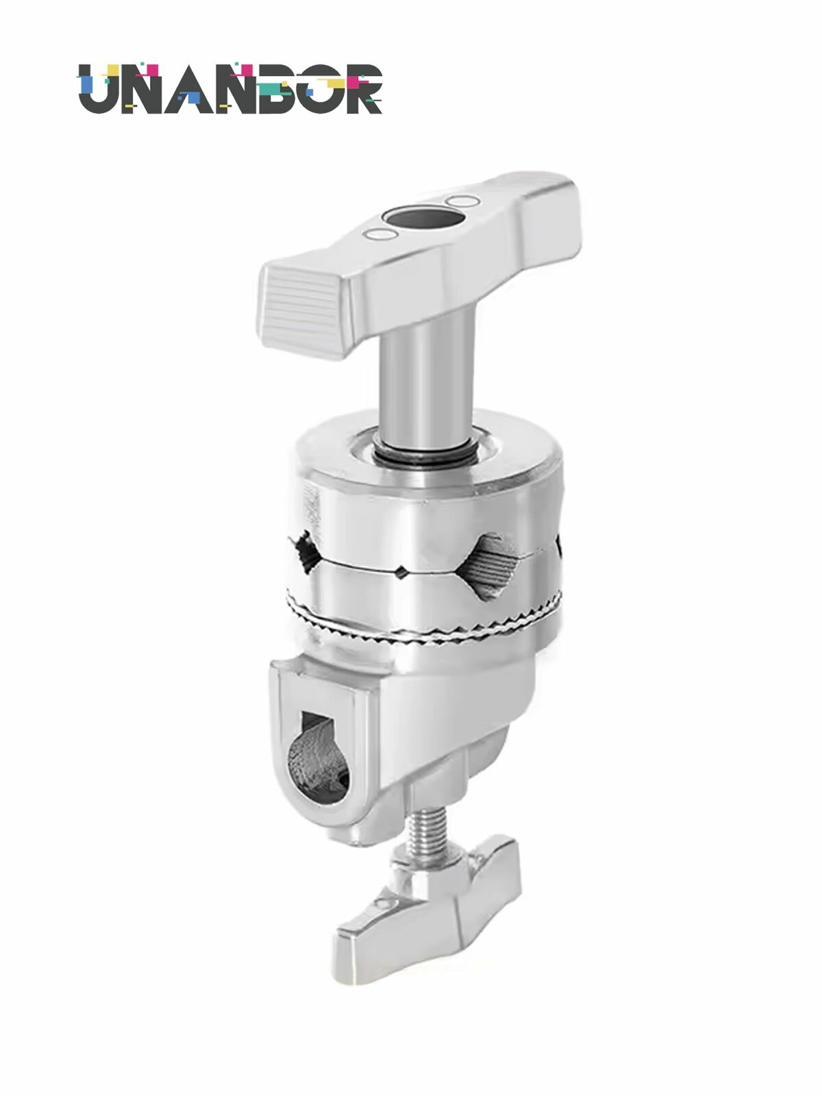 Сверхпрочная головка для захвата, 1.5cm 15mm C адаптер для крепления на стенд, для удлинения стрелы светового стенда
