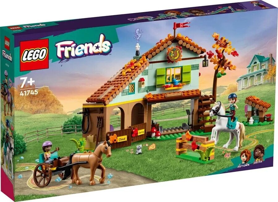 Конструктор LEGO Friends "Осенняя конюшня", для девочек, 545 деталей