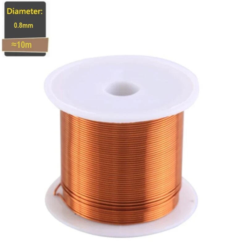 Медный провод 0,1~1,5 мм 50 г 0.8mm-10m, 1Roll