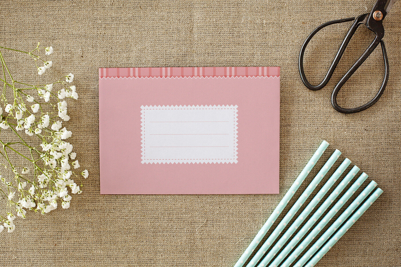 Цветные конверты С6 10 штук