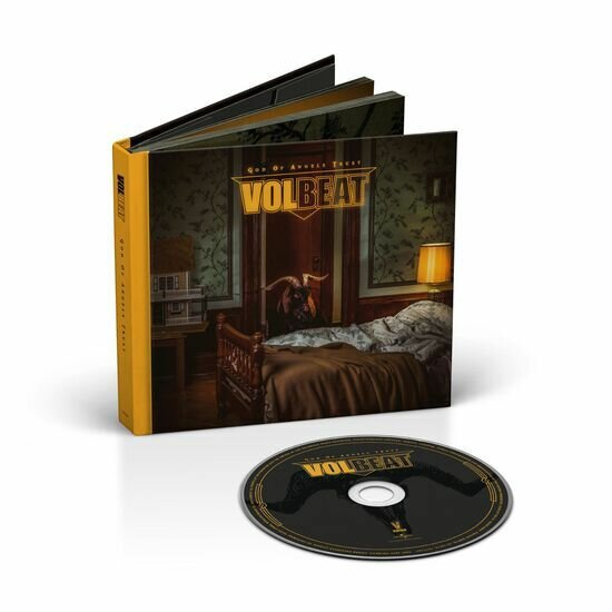 Компакт-диск Volbeat – God of Angels Trust, CD, Deluxe Hardcover Book Edition, Vertigo/Universal Music Group 2025