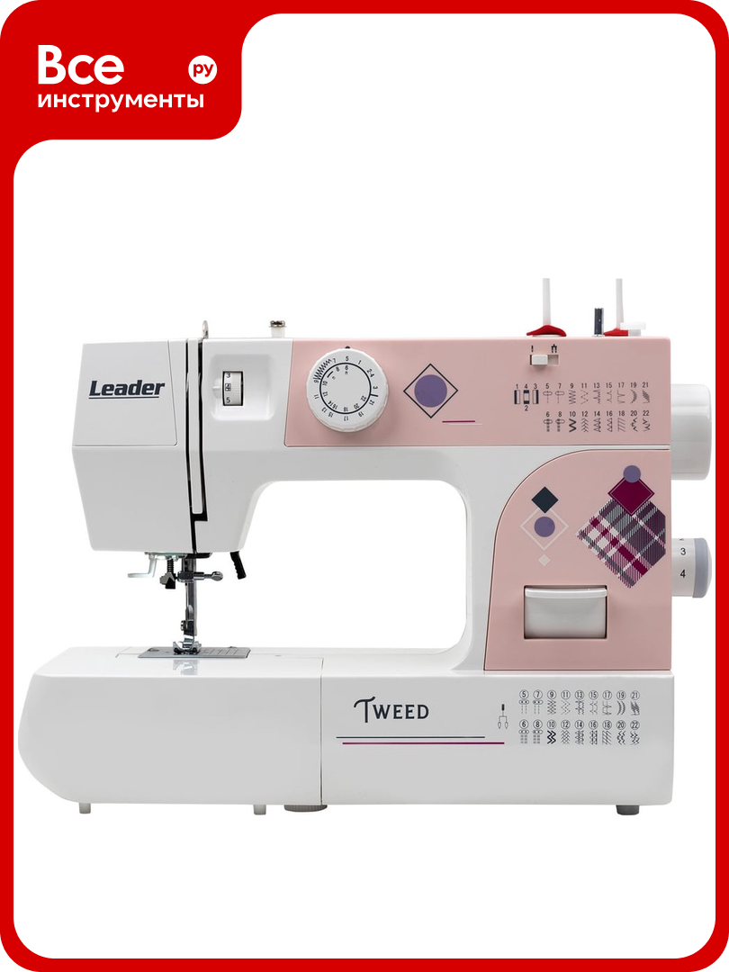 Швейная машина Leader TWEED