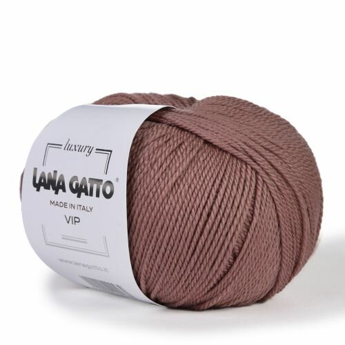 Пряжа Lana Gatto VIP 14624 (1 моток 50г/200м) розовый беж