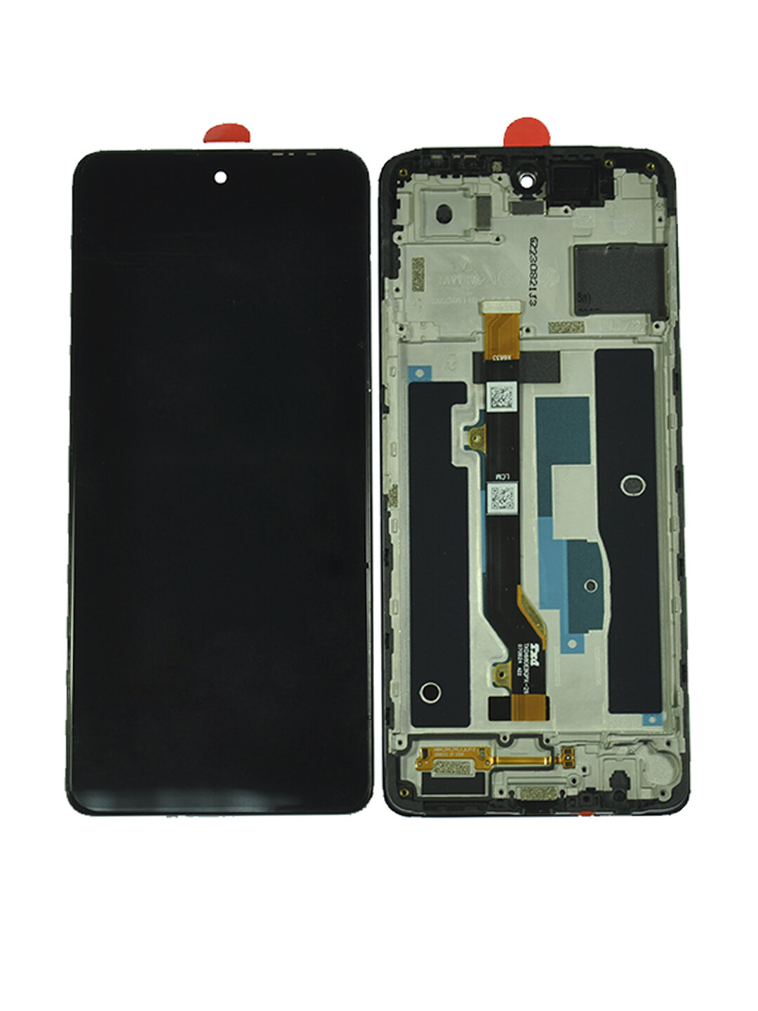 Дисплей (LCD) для Tecno Spark 10 Pro (KI7)+Touchscreen black ORIG в раме