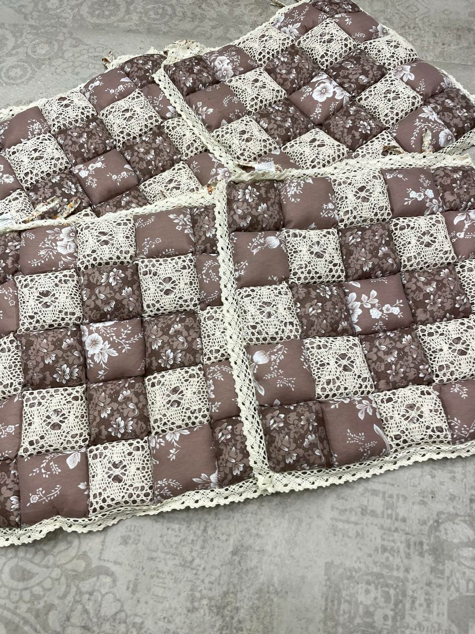 Подушка-сидушка на стул 4шт.