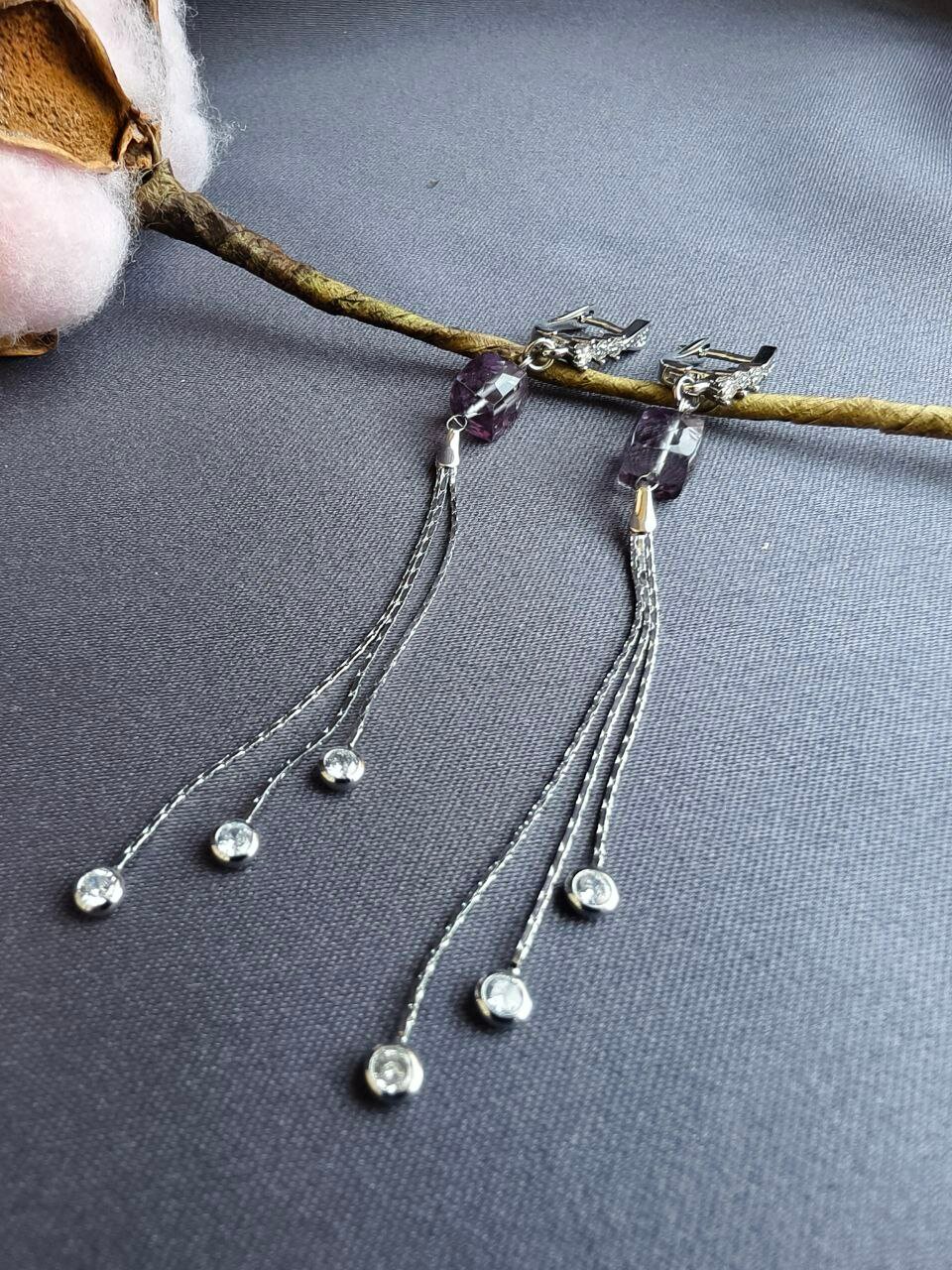 Серьги с подвесками