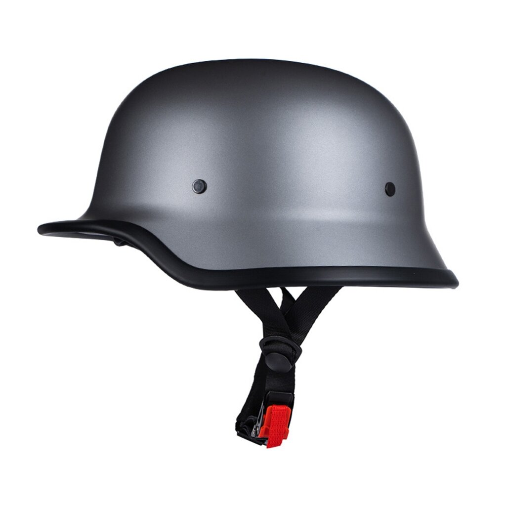 Мотоциклетный шлем retro H thunder helmet-XXL-Матово-серый
