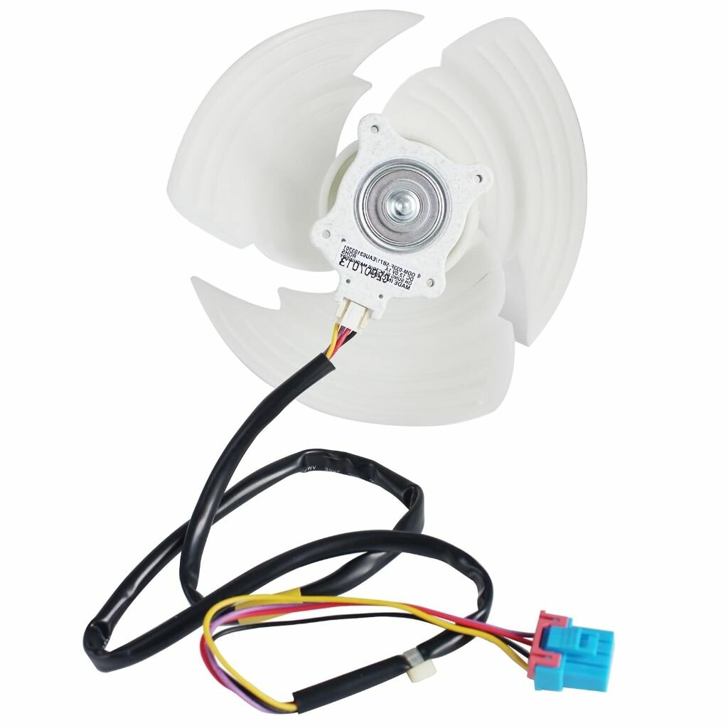 Вентилятор конденсатора холодильника 12V 1A 4Pin пластиковый композит