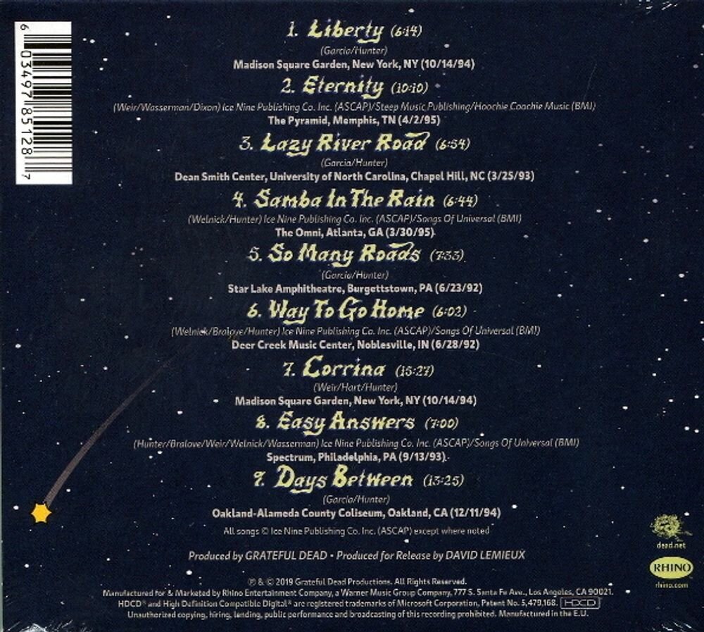 GRATEFUL DEAD - READY OR NOT (CD) Компакт диск — фото 1