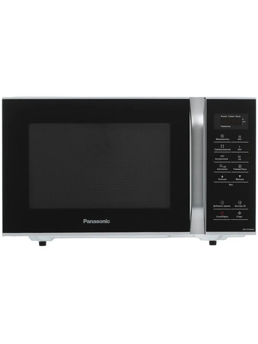 Микроволновая печь Panasonic NN-ST34HMZPE сенсор, дисплей,25 л, 800 Вт