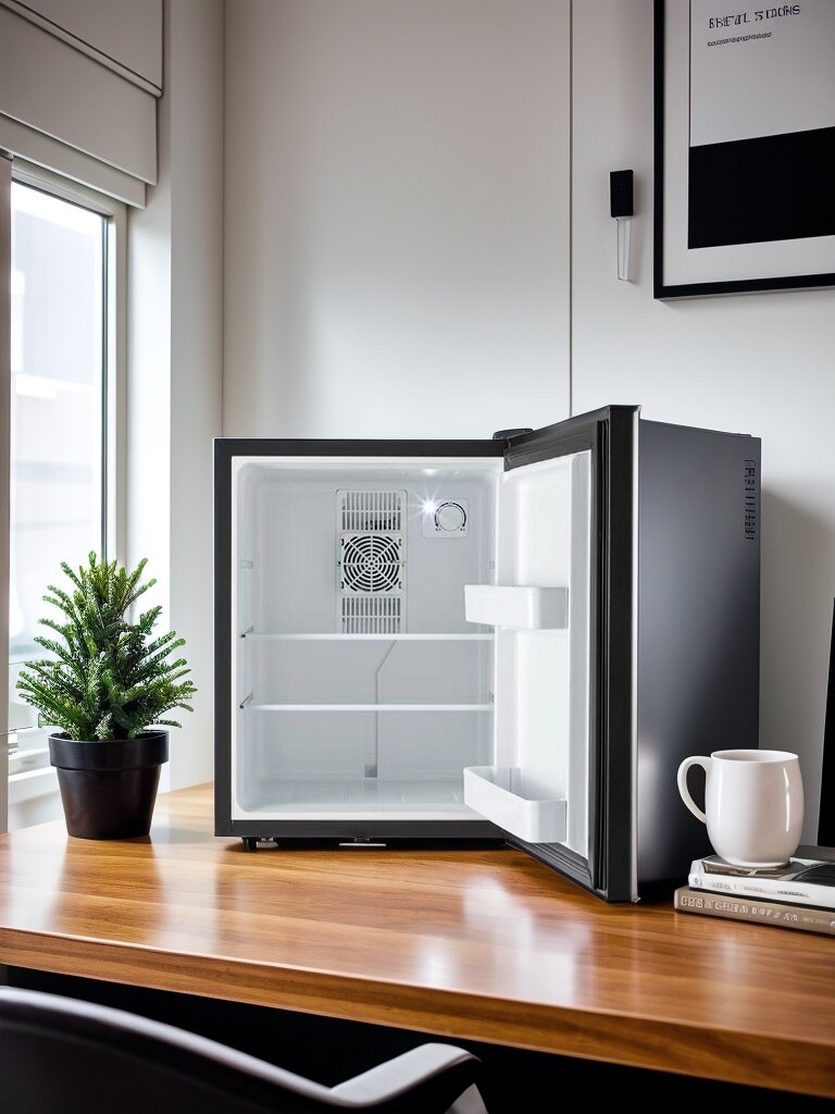 Мини-холодильник, для автомобиля, комбинированный, С замком, 40 л, чёрный