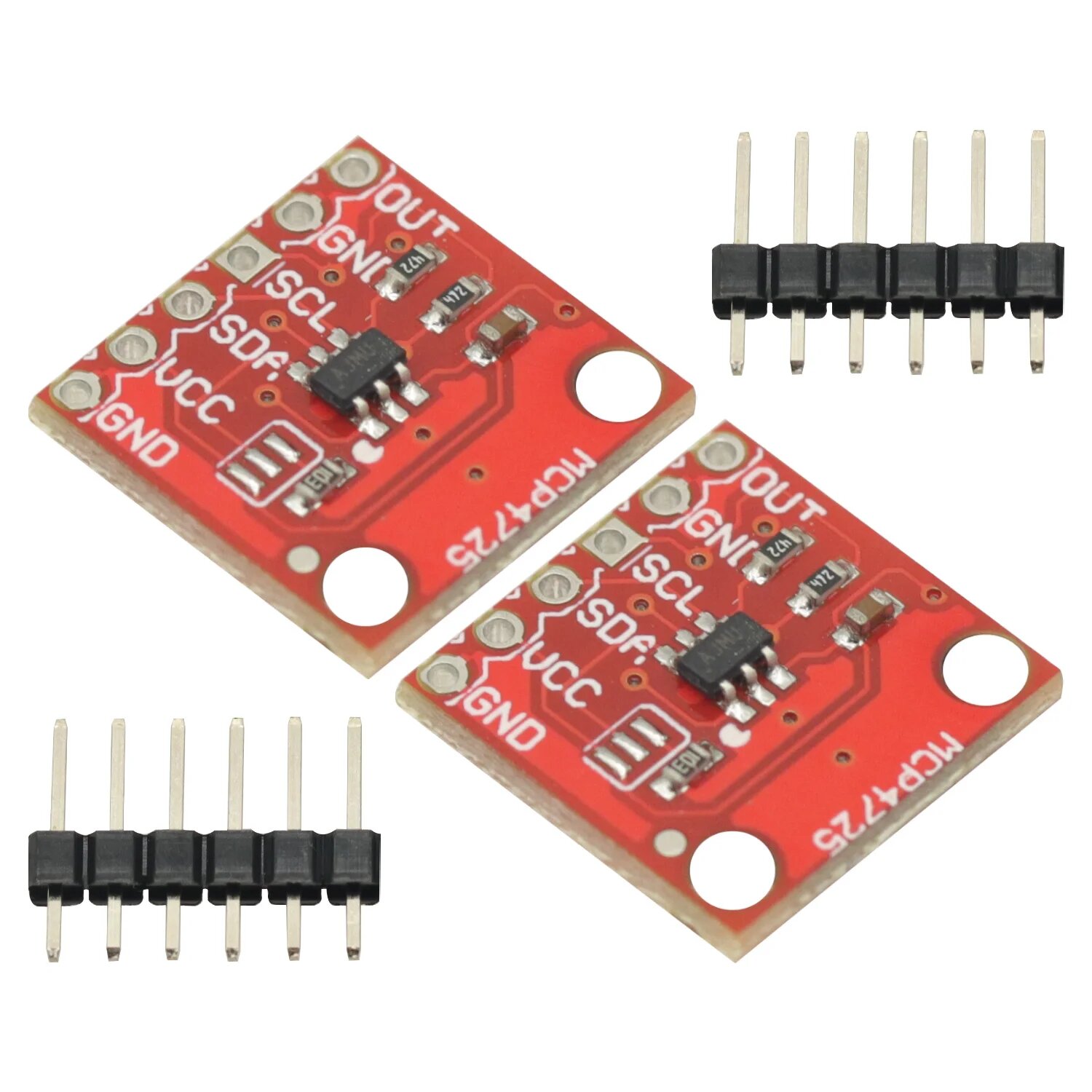 MCP4725 12-битный I2C ЦАП цифровой преобразователь модуль цифровой для Analong EEPROM макетная плата для Arduino 2,7 В-5,5 В