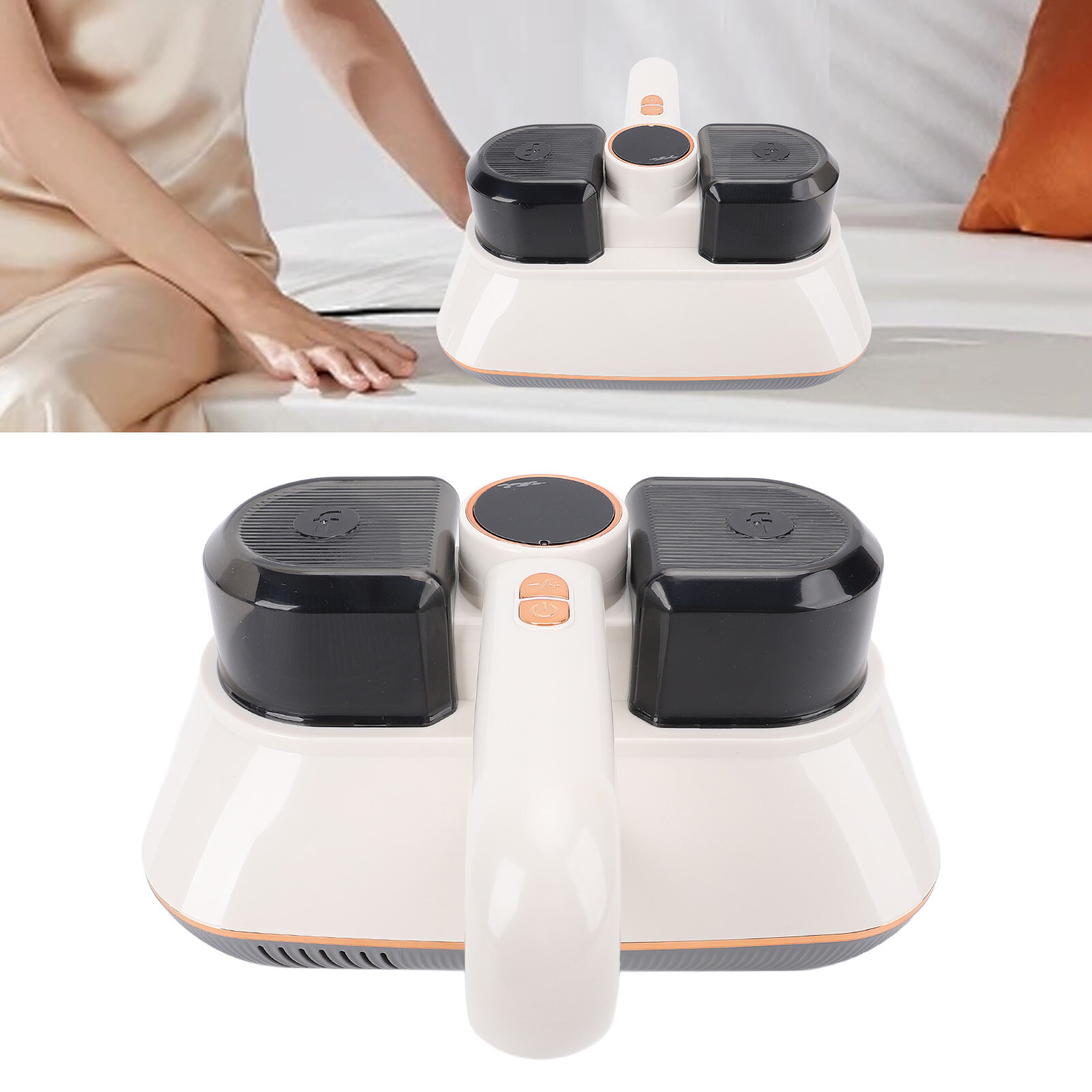 Пылесос для кровати 8500 Па, сильная сила всасывания, глубокая очистка, 100 Вт, 200 мл, высокоэффективный пылесос для матрасов, диванов, ковров