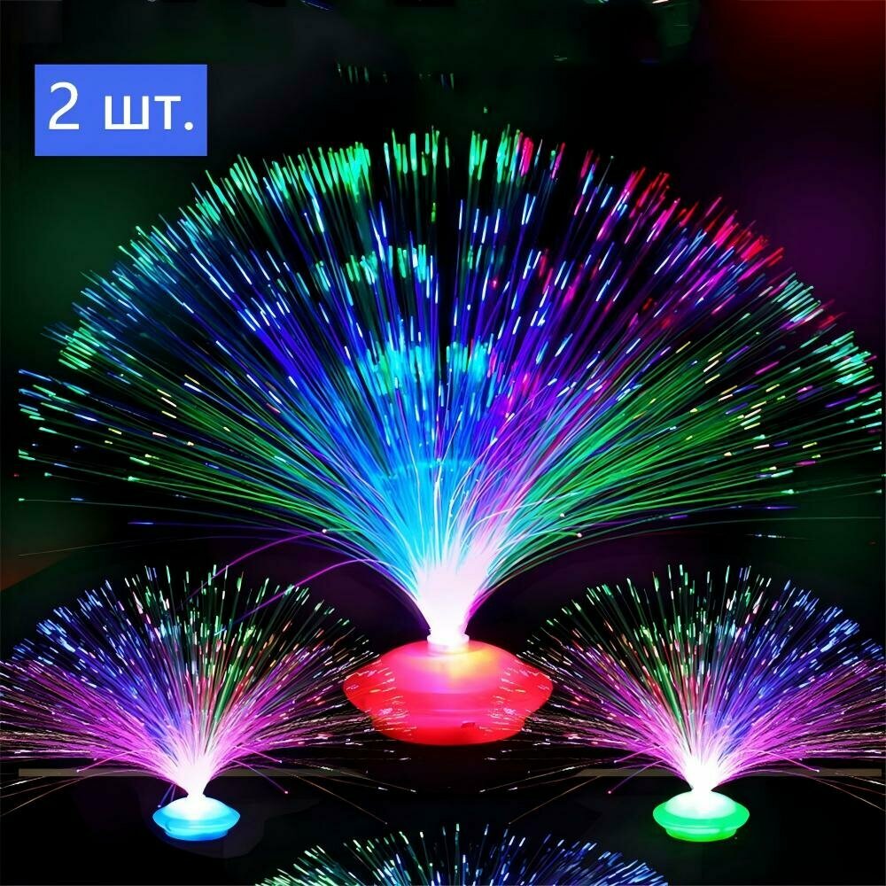 Ночник "Звездное небо", пластик, USB/батарейки, комплект 2шт