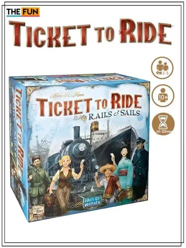 New Ticket To Ride Настольная Игра Стратегия, Кастомизированная Версия На Английском Языке