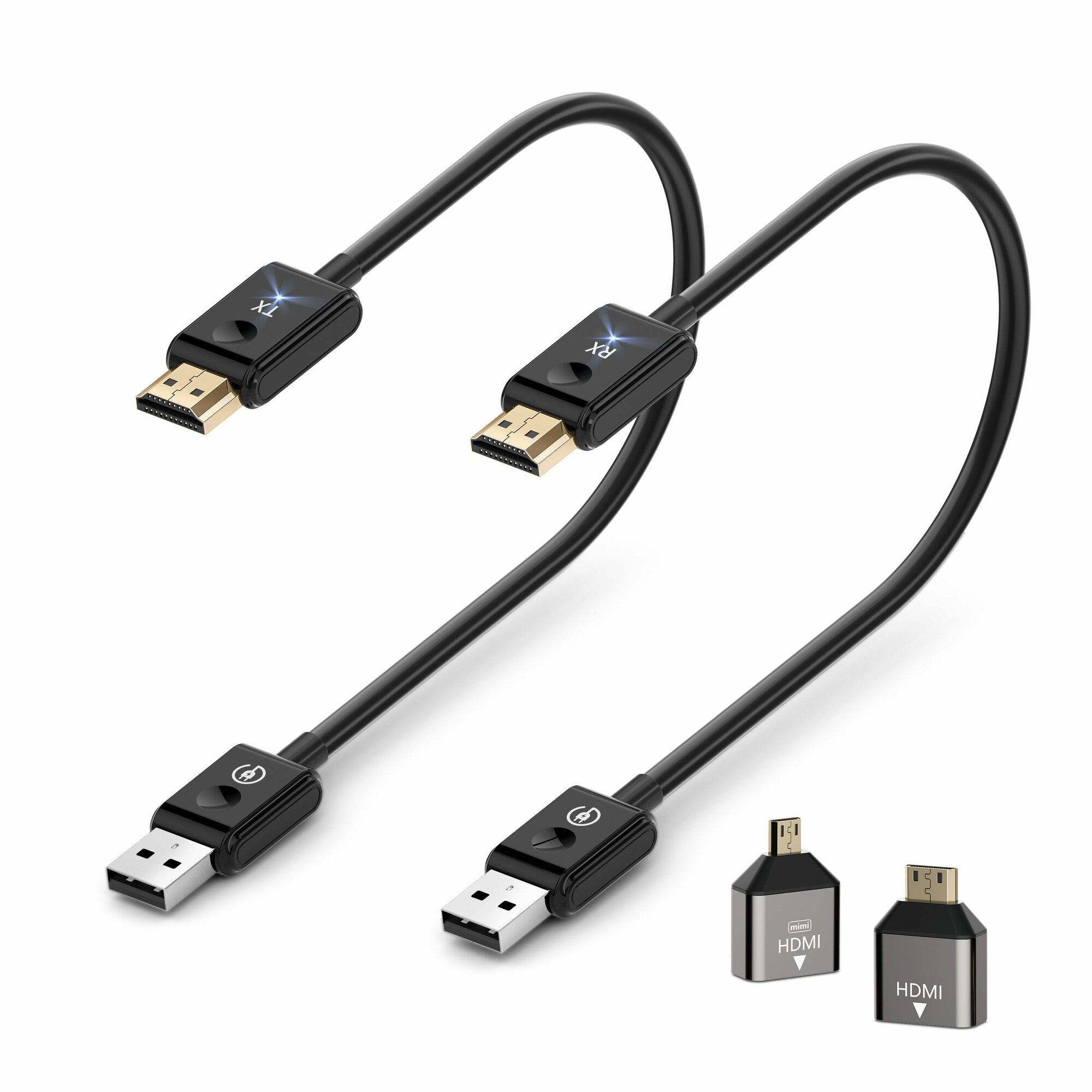 HKLR-CS6 беспроводной HDMI удлинитель аудио видео передатчик и приемник камера ПК к монитору телевизор проектор дисплей адаптер