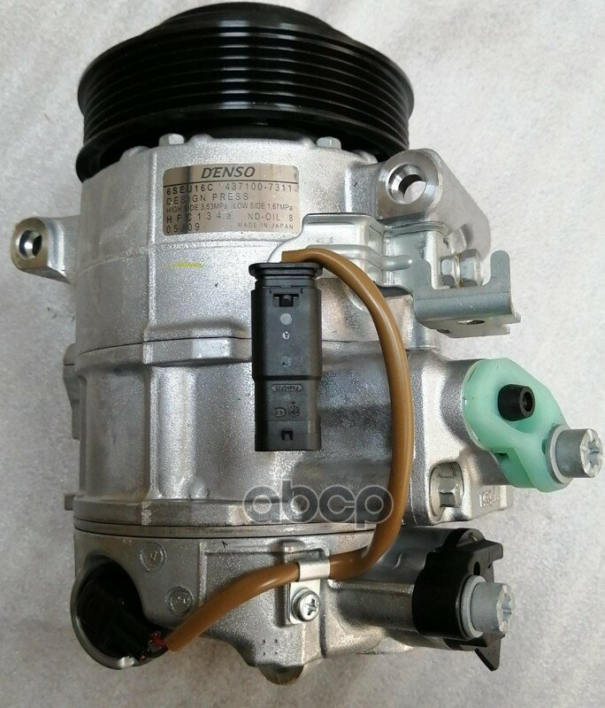 Компрессор кондиционера MERCEDES W166 4371007311-DENSO/A000830310080 A0008303100 4371007311 4371007310 DCP17156 A000830310080.