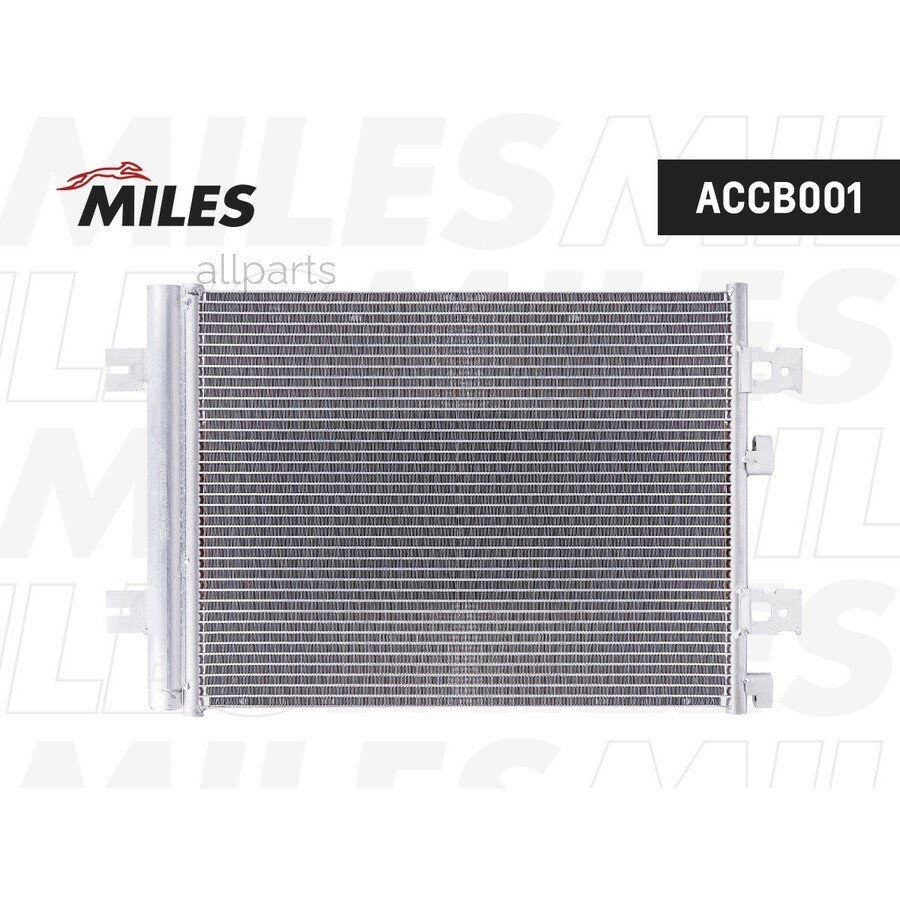 MILES ACCB001 Конденсер RENAULT LOGAN/DUSTER/SANDERO 1.4-1.6/1.5TD 04-