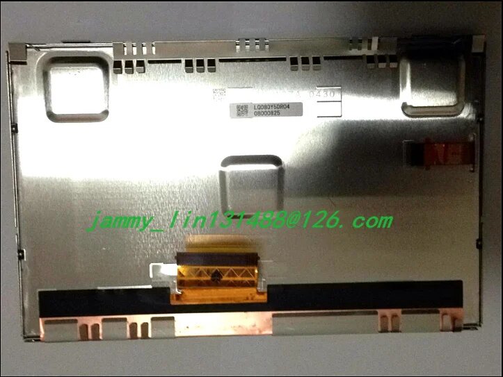 Оригинальный 8-дюймовый ЖК-экран, панель дисплея LQ080Y5DR04 LQ0DAS2982 для Mercedes GL ML350 S300, подголовник автомобиля, GPS, аудио