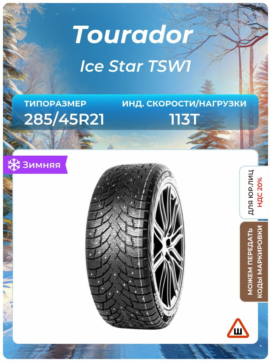 Шина Tourador Ice Star TSW1