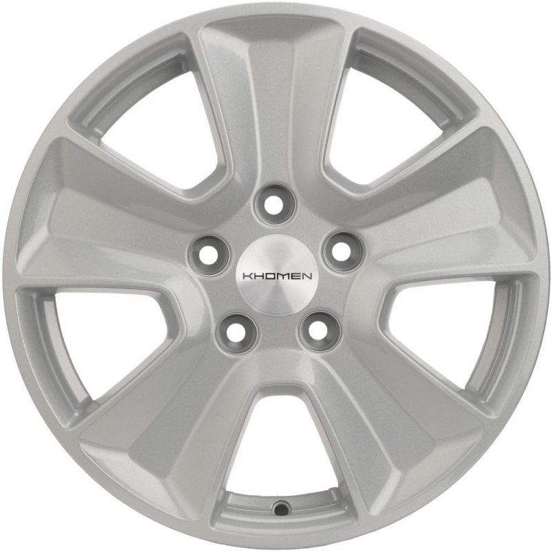 Диск колесный Khomen Wheels KHW1601 (Duster) 6,5x16 5x114,3 Dia66.1 ET50 цвет F-Silver