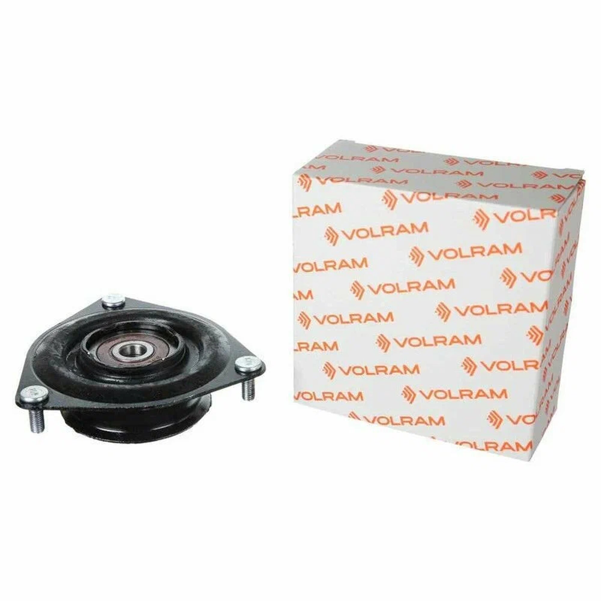 Опора стойки амортизатора для ВАЗ-2108-21099, 2113-2115; передняя с подшипником, VOLRAM VR14155