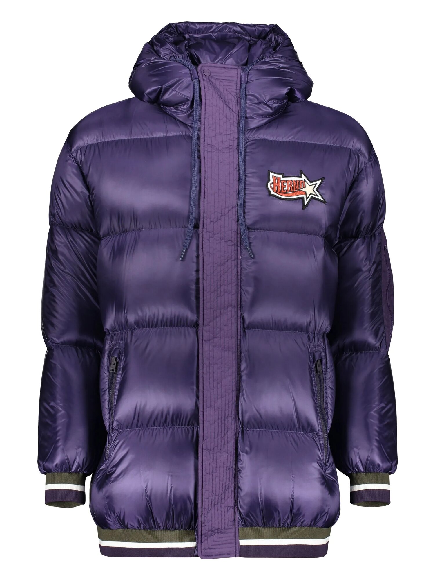 Куртка Drawstring-hood quilted jacket