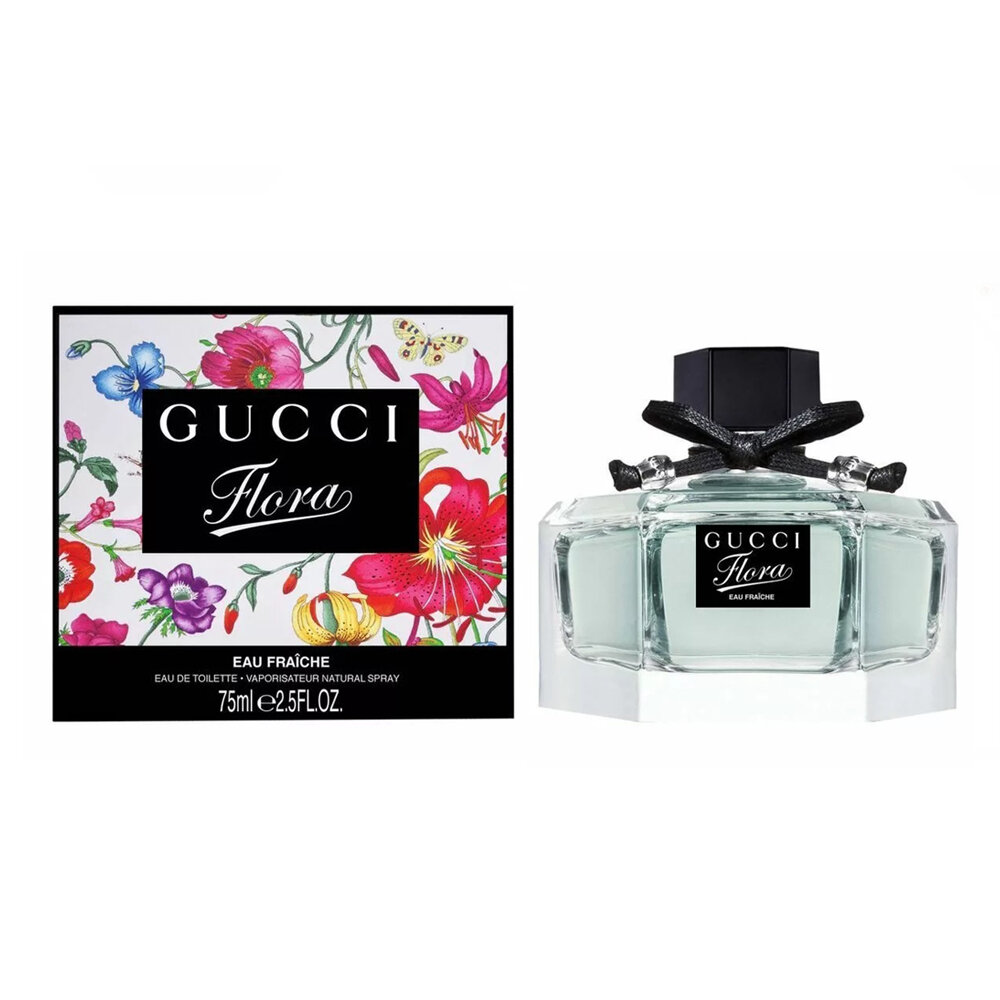Туалетная вода для женщин Gucci Flora Eau Fraiche 75 мл / Духи Гуччи Флора О Фреш