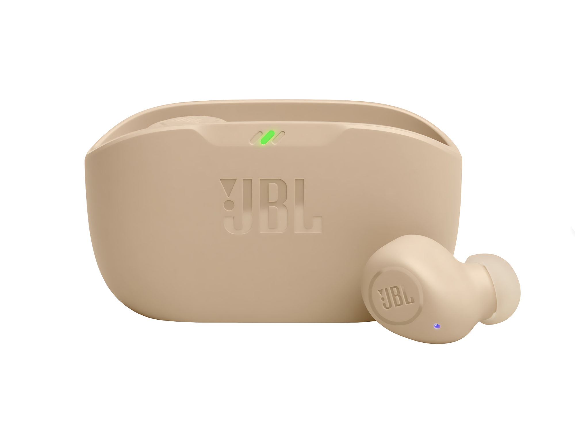 Беспроводные наушники JBL Wave Buds, защита IP54, сенсорное управление, до 32 ч работы, слоновая кость
