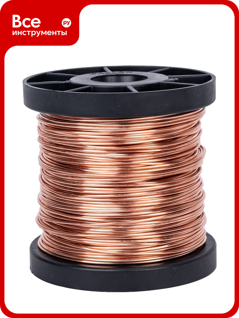 Проволока Торкабель ММ 0,80 мм, 45 м, 200 г 0712179201880 для прокладки электрических сетей