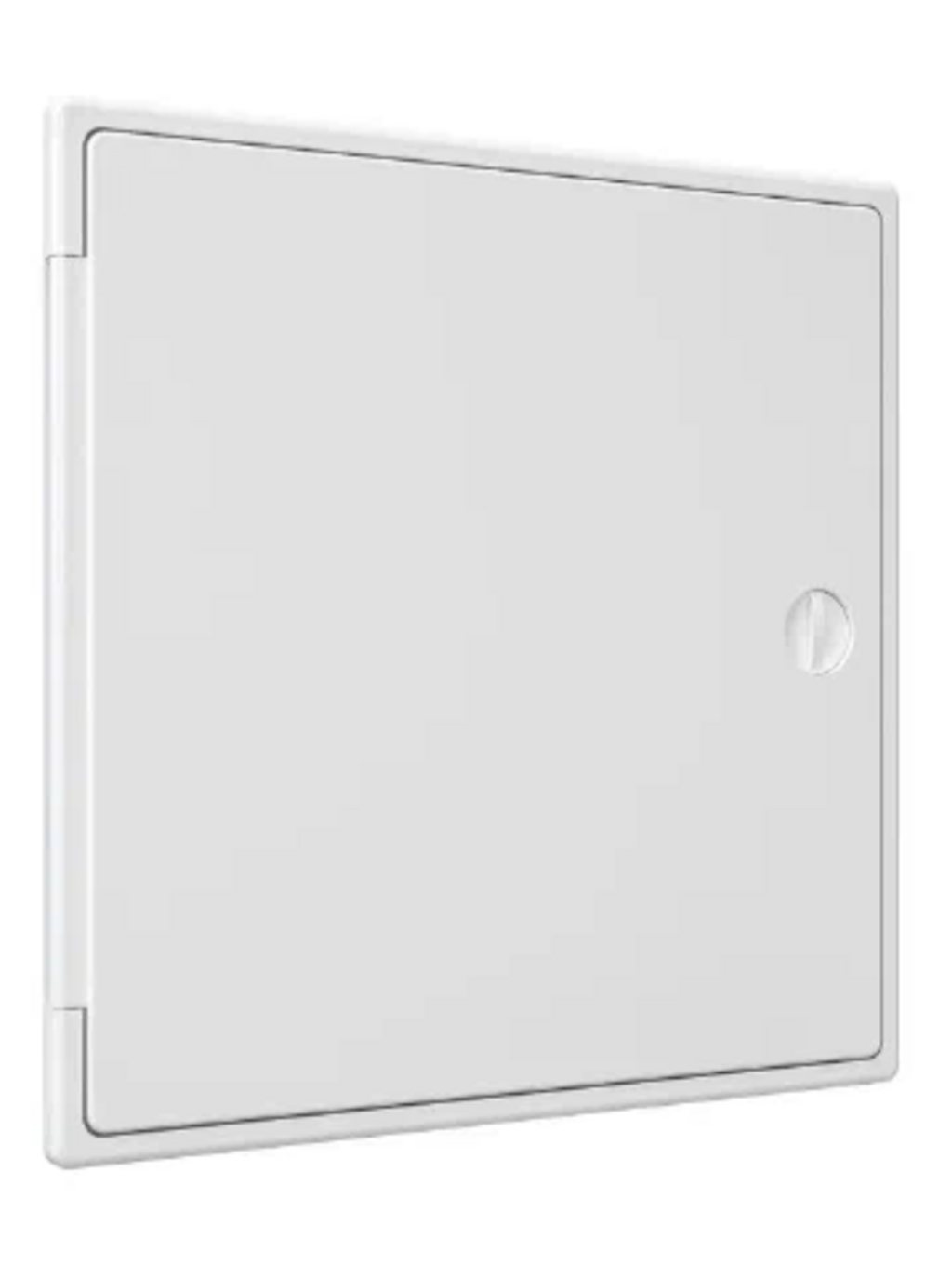 Люк-дверца визионер, накладной, с замком, 250x250мм, пластик