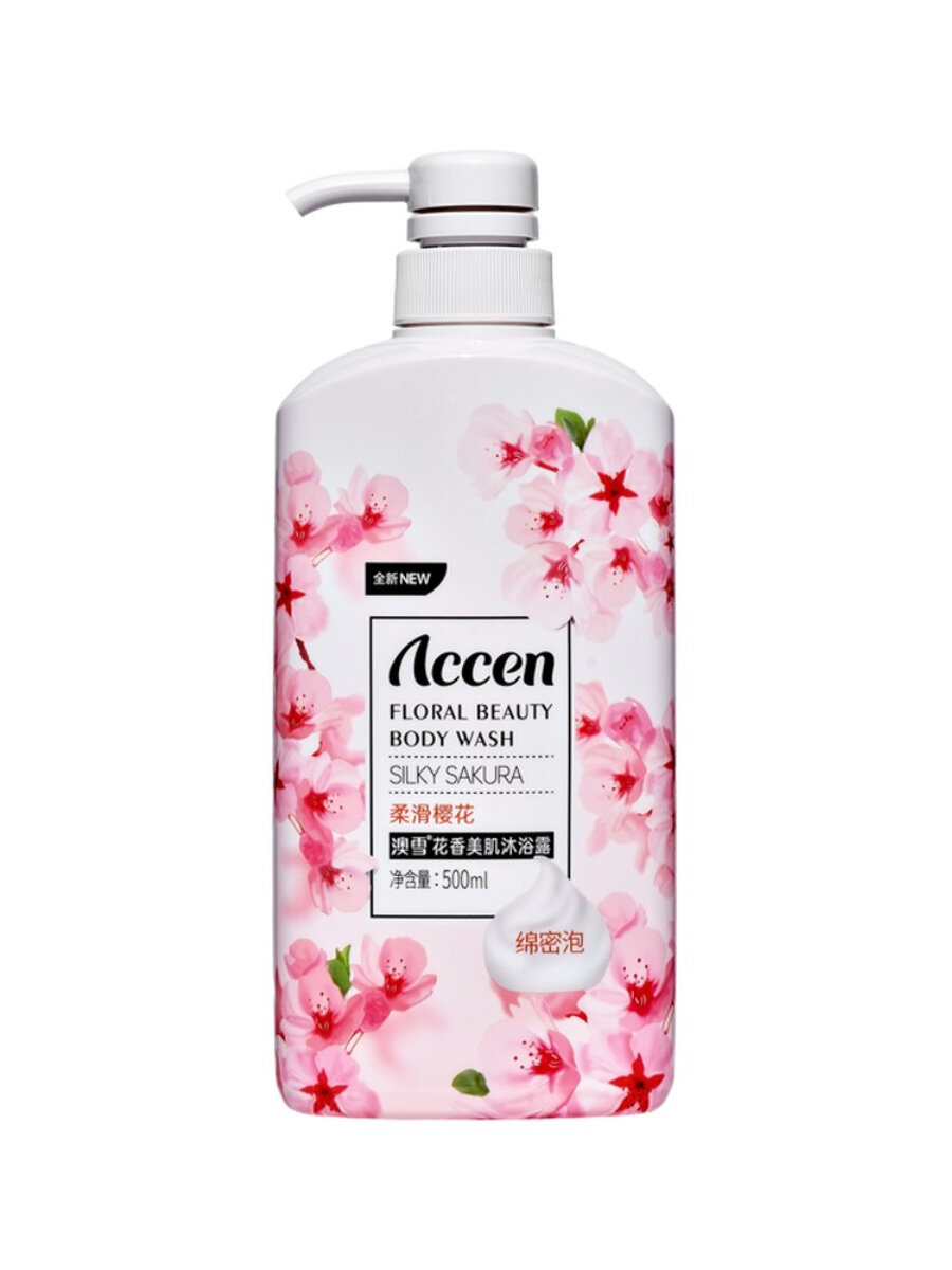 Гель для душа ACCEN FLORAL парфюмированный (с вишней) 500 мл