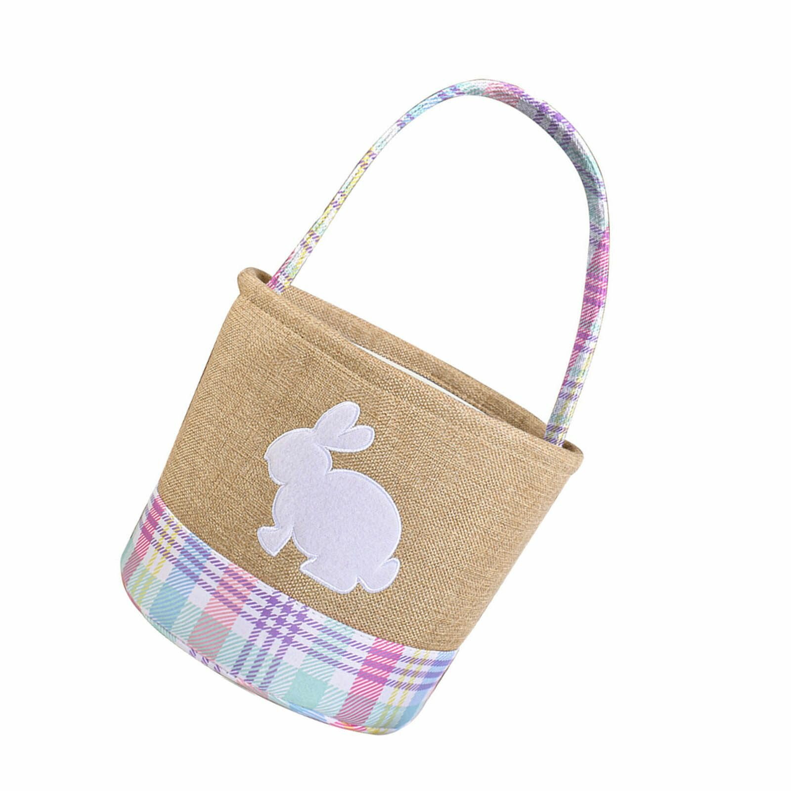 Декоративная тканевая полосатая корзина для угощений и домашнего хранения