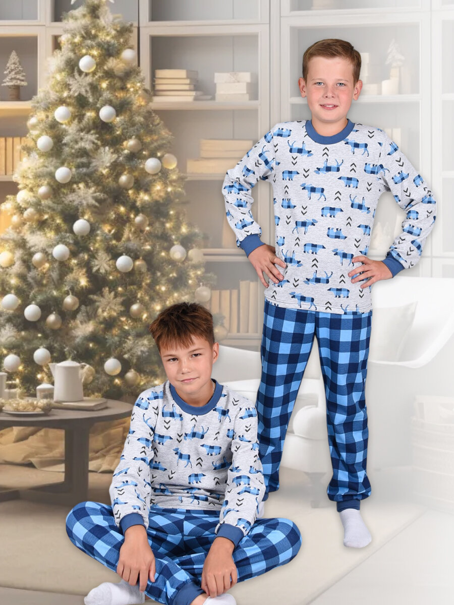 Пижама для мальчика теплая
