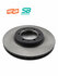 Диск тормозной передний вентилируемый SB NAGAMOCHI BR23124T для MITSUBISHI Chall...