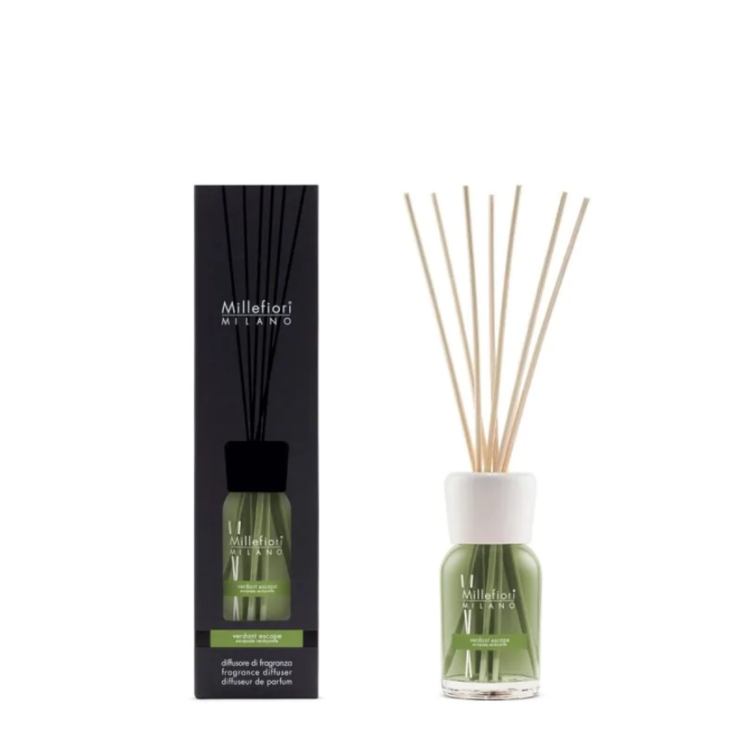 Аромадиффузор Millefiori Milano NATURAL "VERDANT ESCAPE", 100 мл.