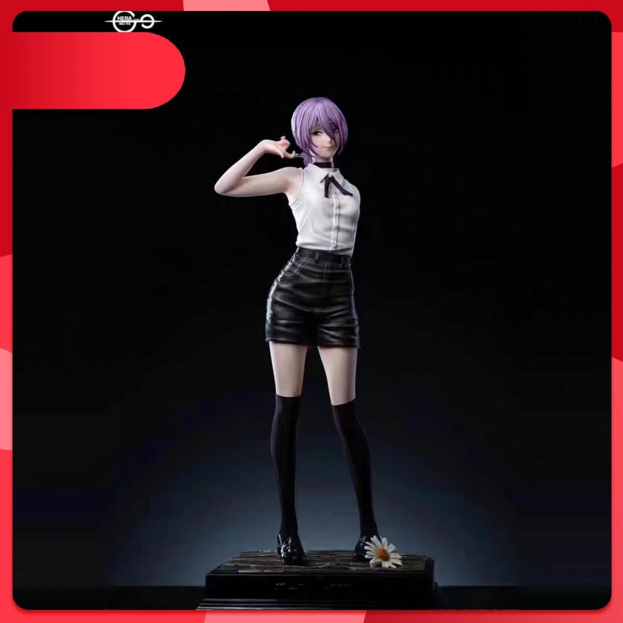 Аниме фигурки Человек Бензопила Резе / Chainsaw Man Reze фигурка ; коллекционная статуэтка для рабочего стола, украшение для стола, 1 шт. (Высота 28 см)